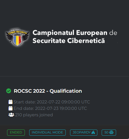 CyberEDU supports ECSC 2023